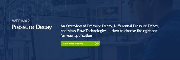 Mass Flow Testing vs. Pressure Decay Testing | Leak Test Solutions