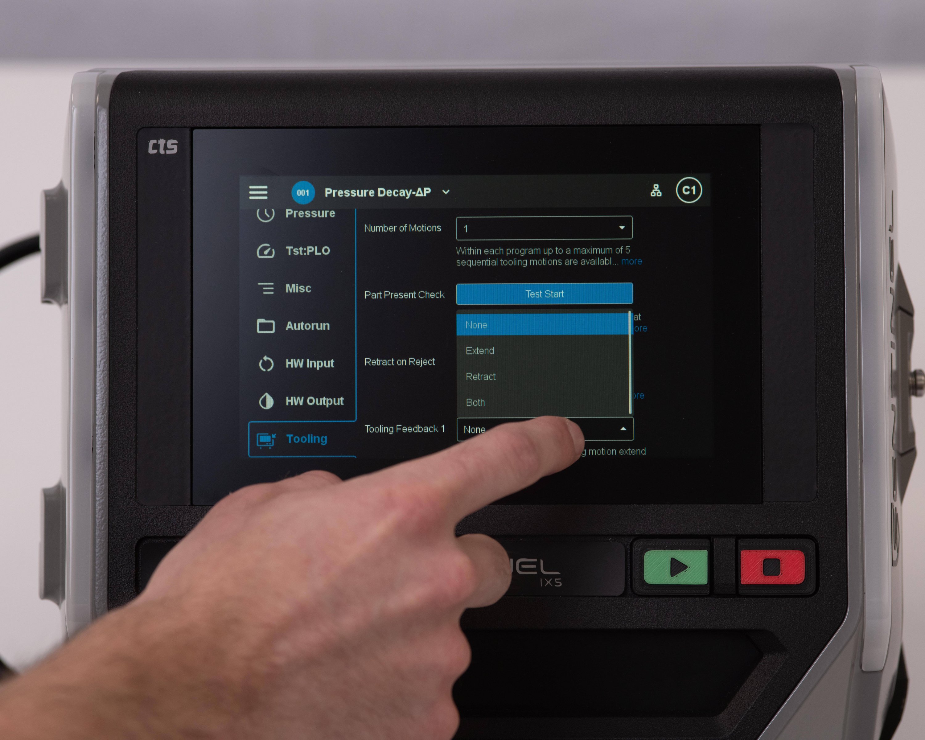Sentinel IX5: Pressure, Flow, Vacuum Leak Testing