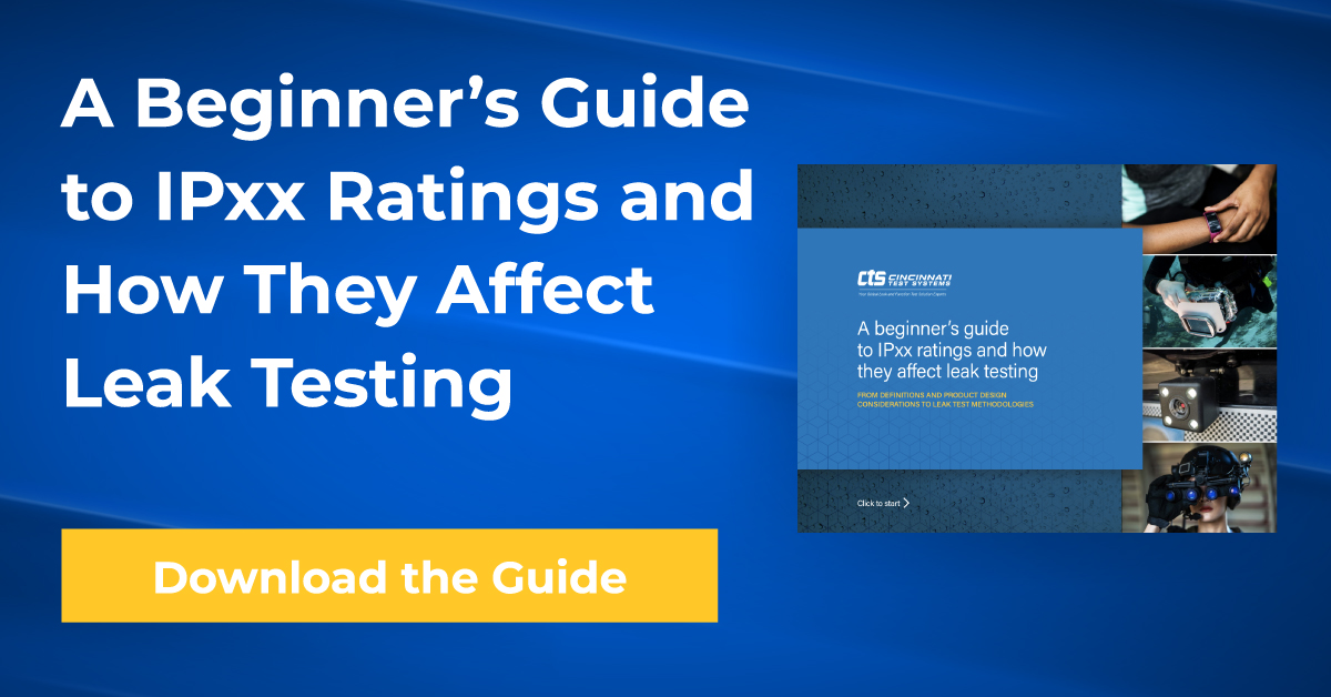 IPxx Ratings Guide | IPxx Ratings | Leak Testing Guide