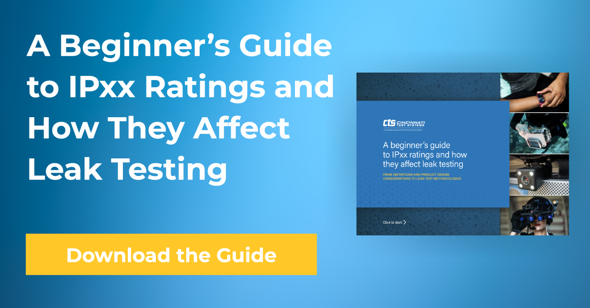 IPxx Ratings Guide | IPxx Ratings | Leak Testing Guide