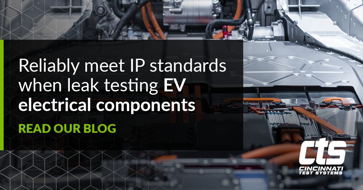 How to Leak Test EV Electrical Components