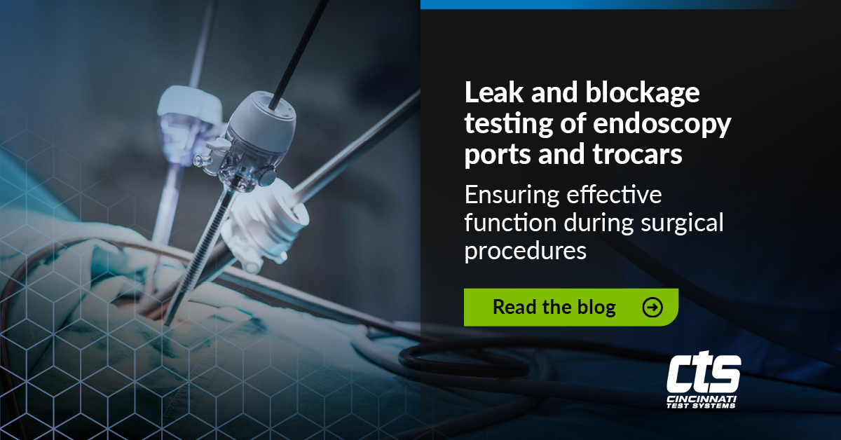 Leak Testing Laparoscopy & Endoscopy Access Ports & Trocars