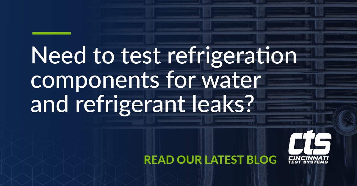 Leak Testing Water and Refrigerant Circuits