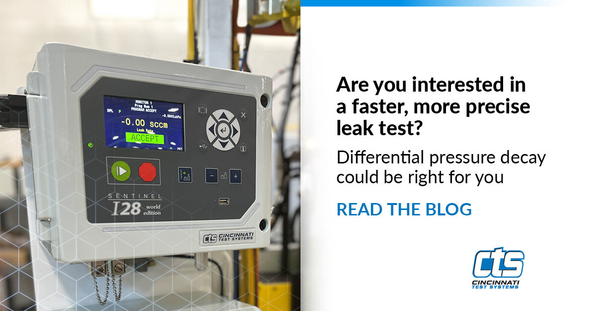 Absolute Pressure Decay vs. Differential Pressure (DP) Decay Leak Testing