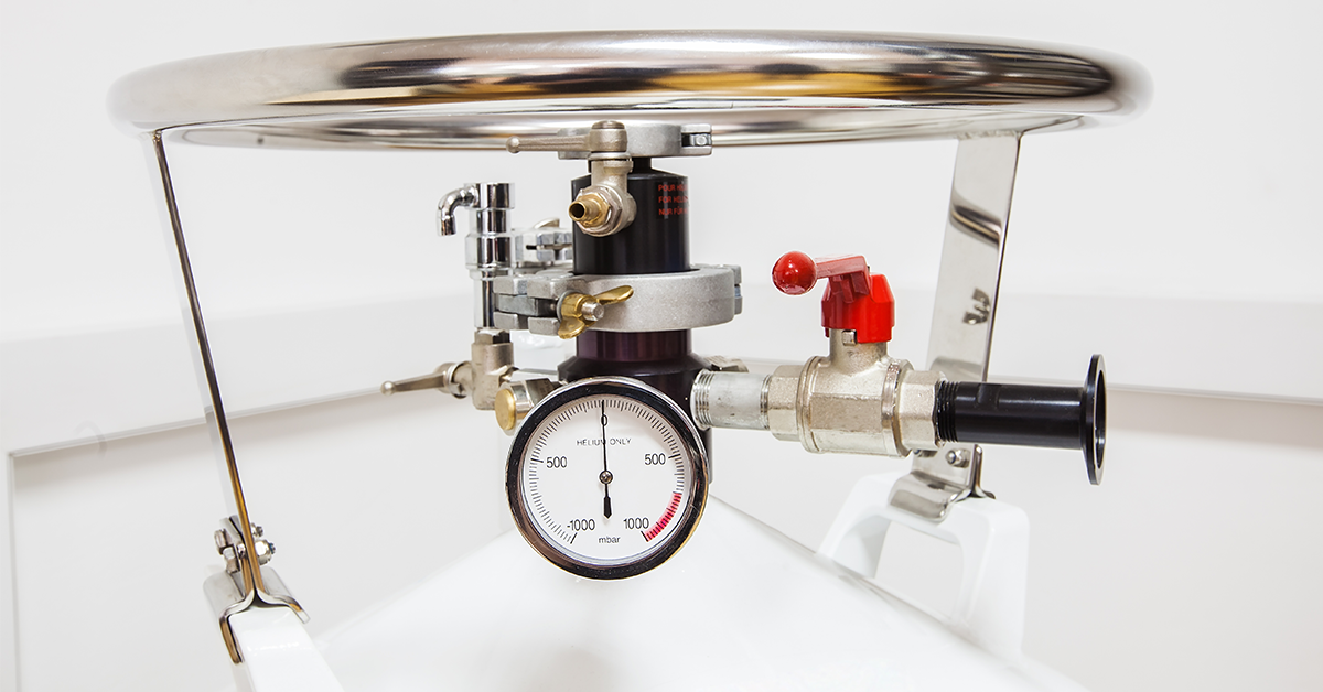 What is a helium recovery system?