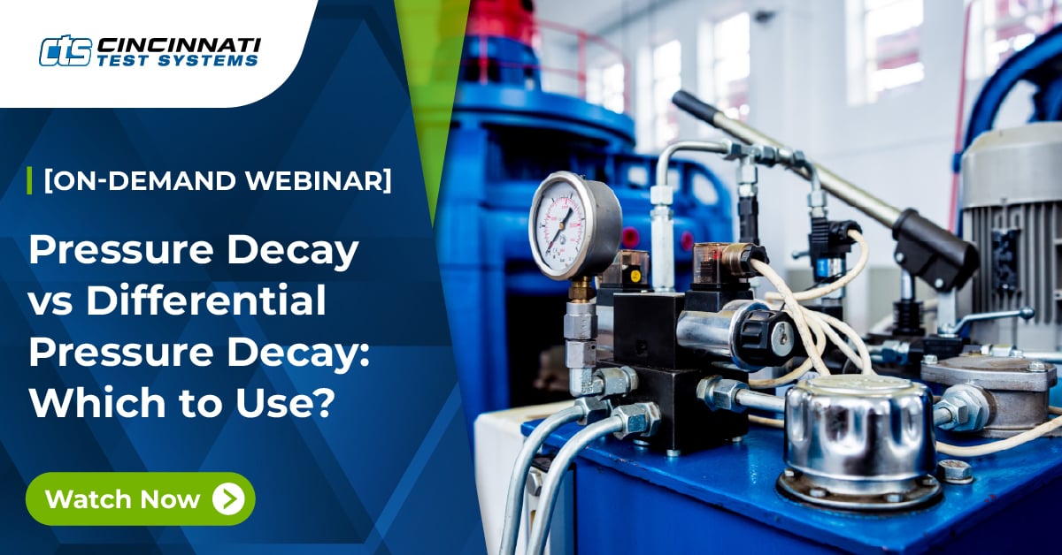 Pressure Decay On-Demand Webinar | Leak Week 2025